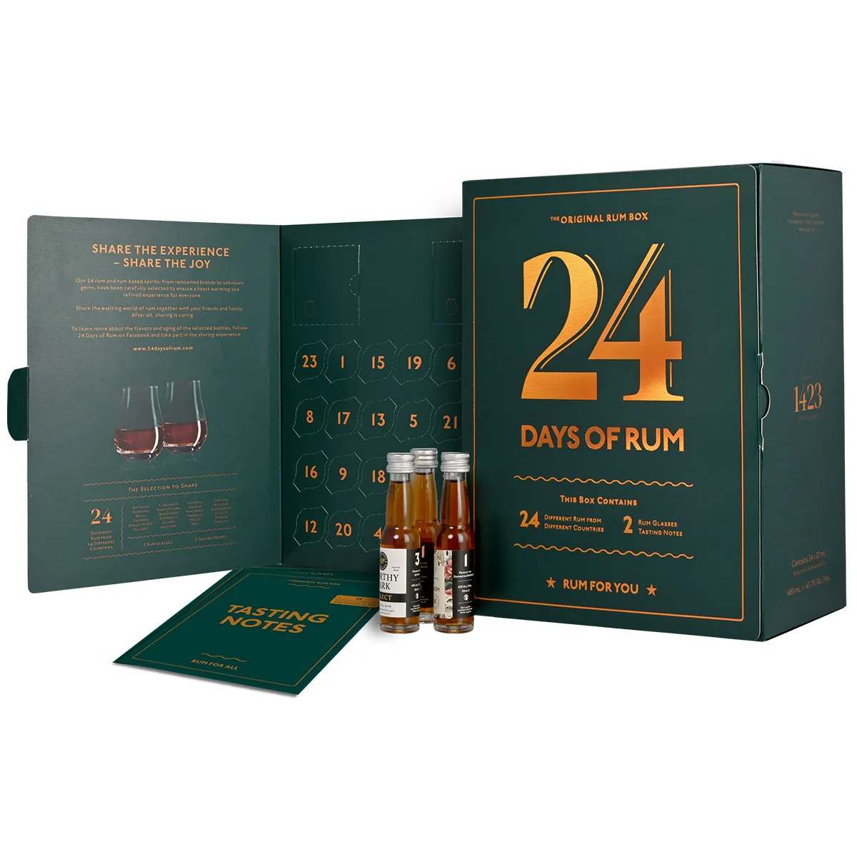 Buy The 24 Days of Rum - Blue Advent Calendar 2025 Online | The Spirit Co