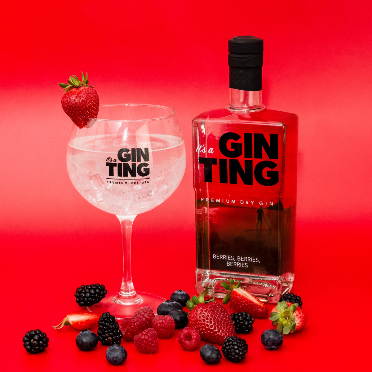 Buy The Gin Ting Berries, Berries, Berries Online | The Spirit Co