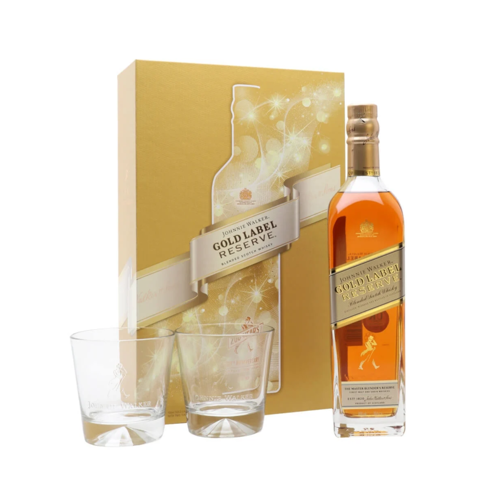 Buy The Johnnie Walker Gold Label Gift Pack Online | The Spirit Co